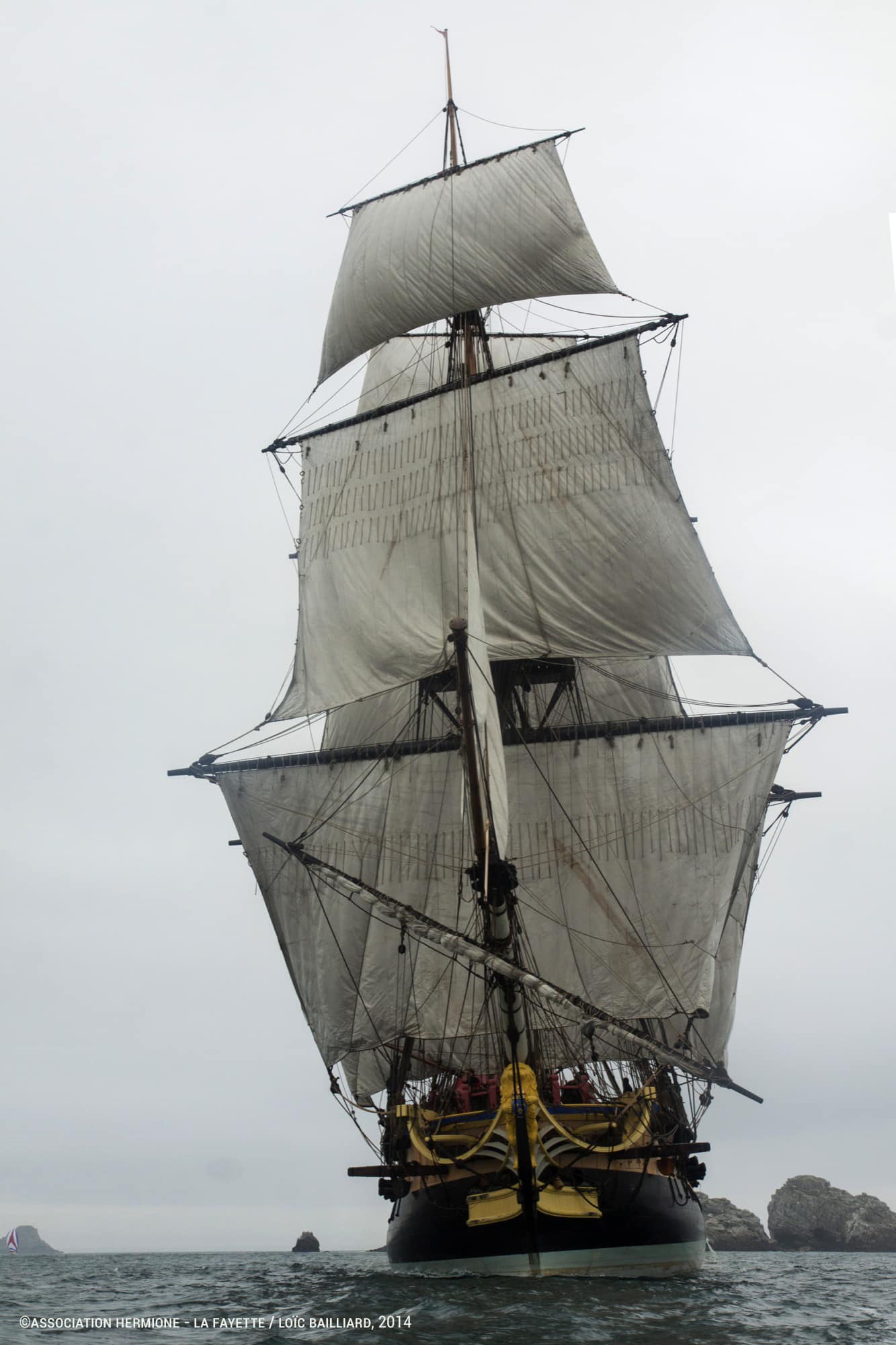 Retour à Brest - Hermione, La Frégate de la liberté