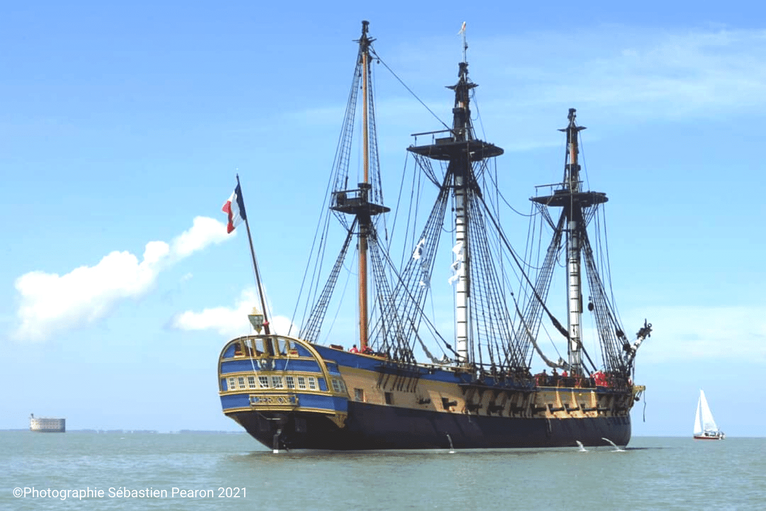 Les plus belles photos du retour de L'Hermione à Rochefort, juin 2021 ...