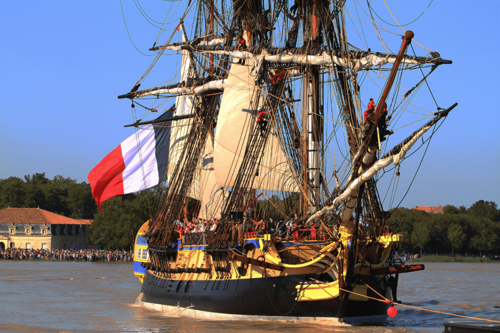 Essais en mer 2014 - Hermione, La Frégate de la liberté